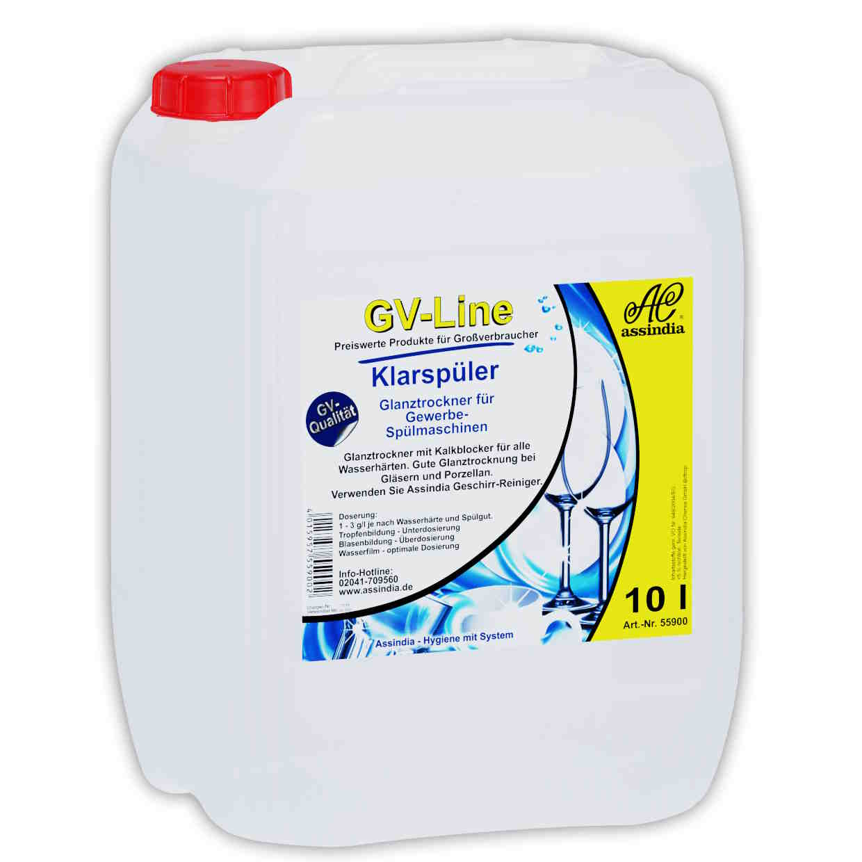 Flüssigreiniger für gewerbliche Spülmaschinen | Maschinenspülmittel